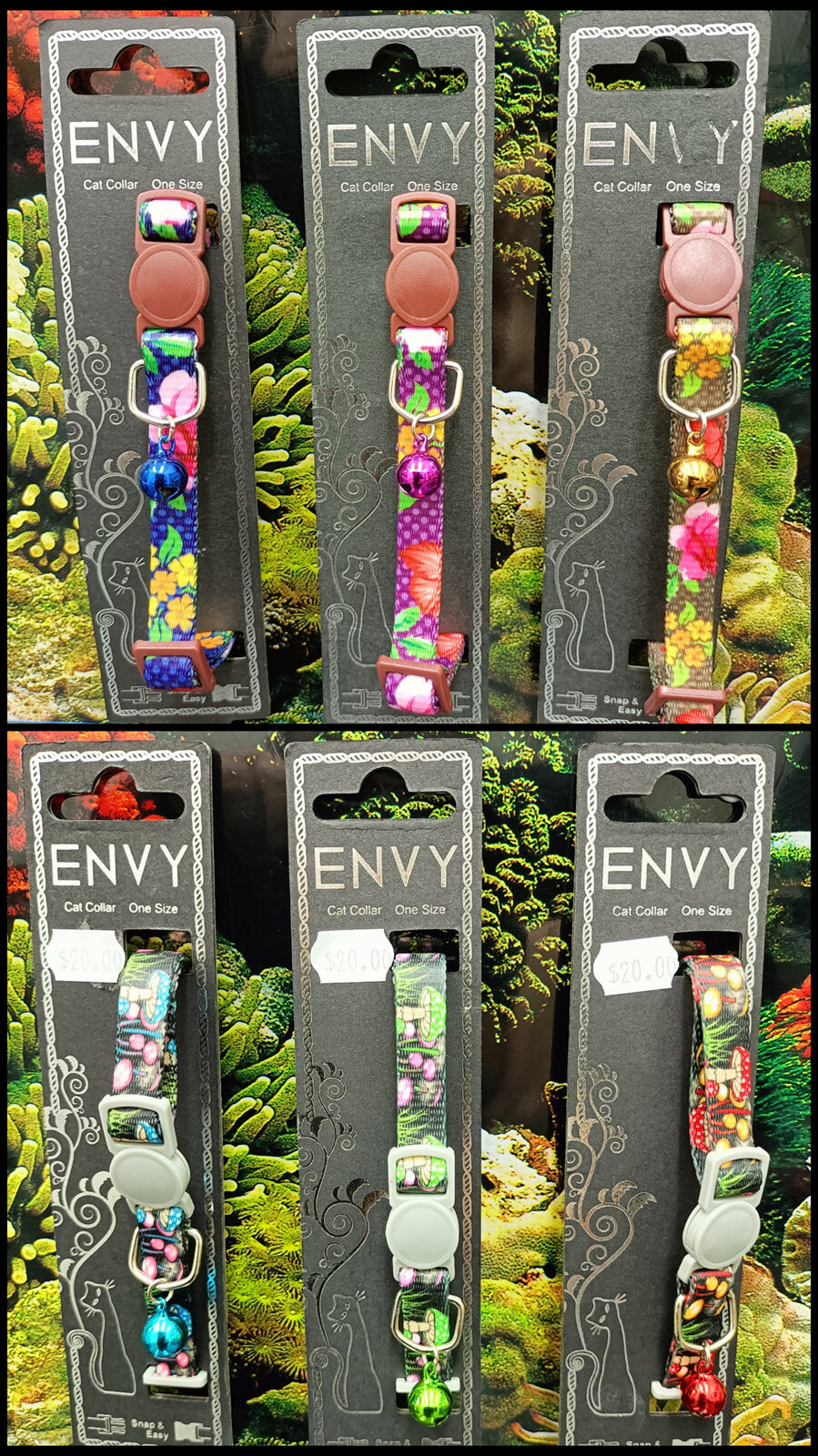 Envy Cat Collars – The Natural Petshop Limited